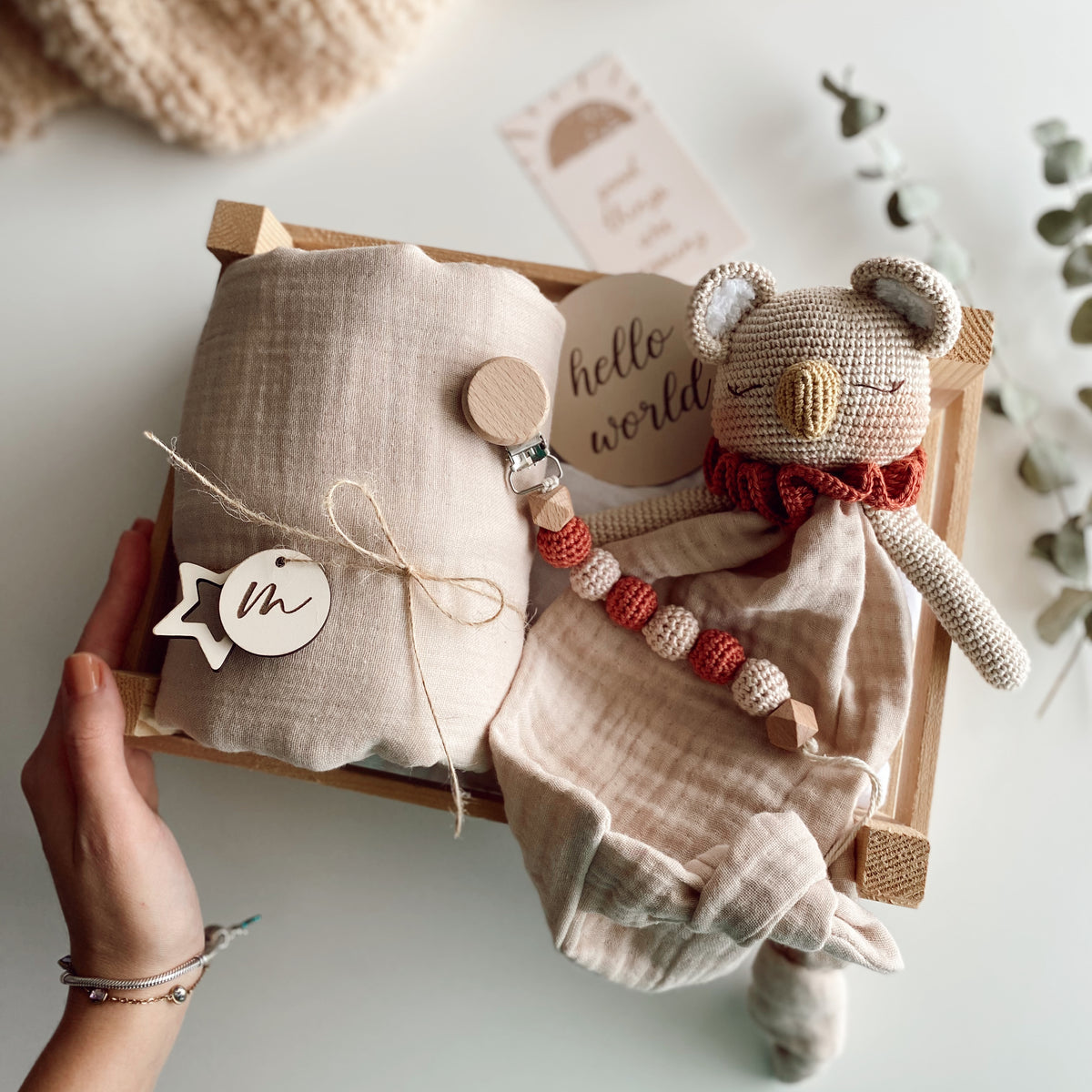 Amigurumi Naturel Koala Gift Box – Mini Hobievi